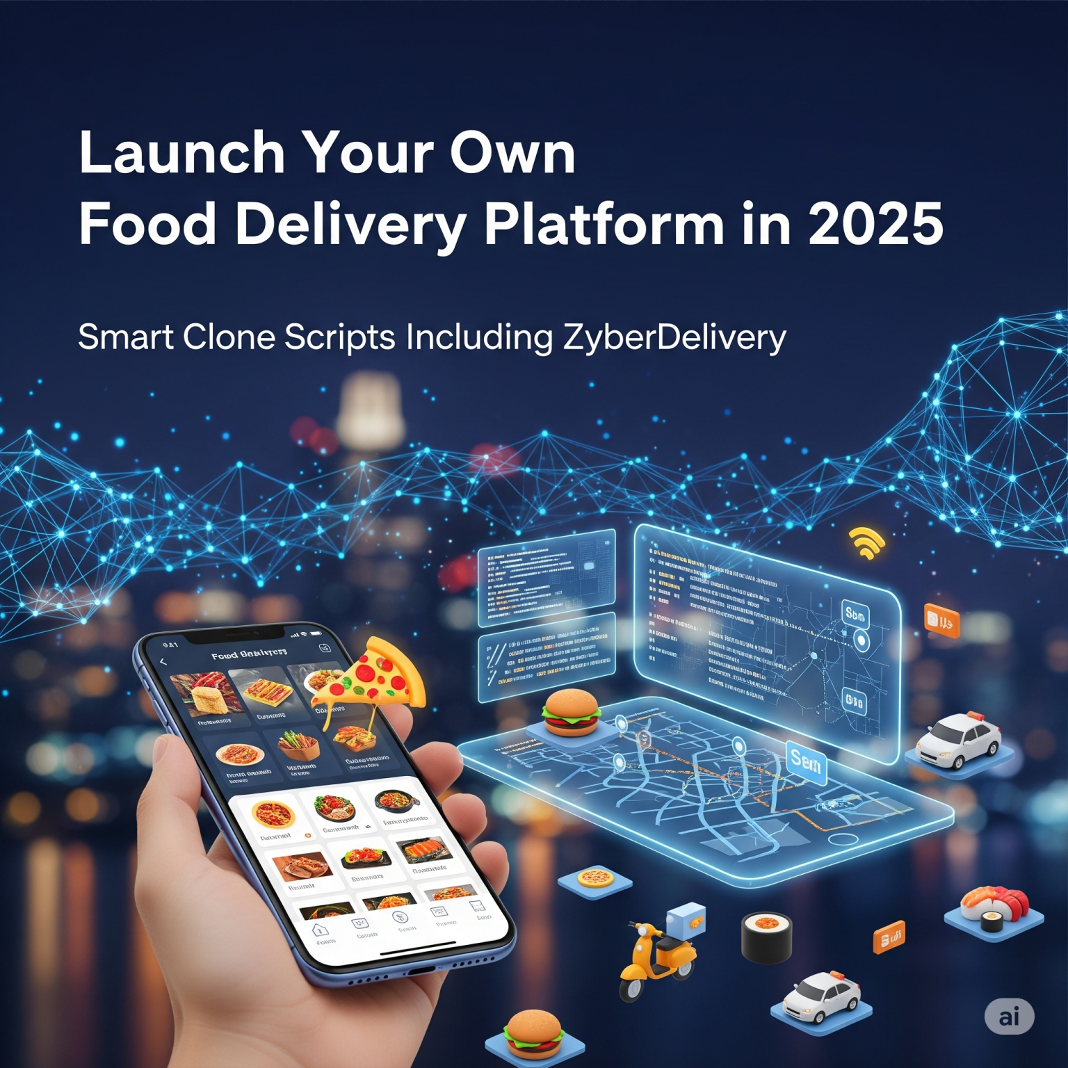 2025 Guide to Creating a Food Delivery Platform with ZyberDelivery